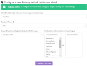 Free Fantasy Football Draft Software, Tools (2024) | Fantasy News