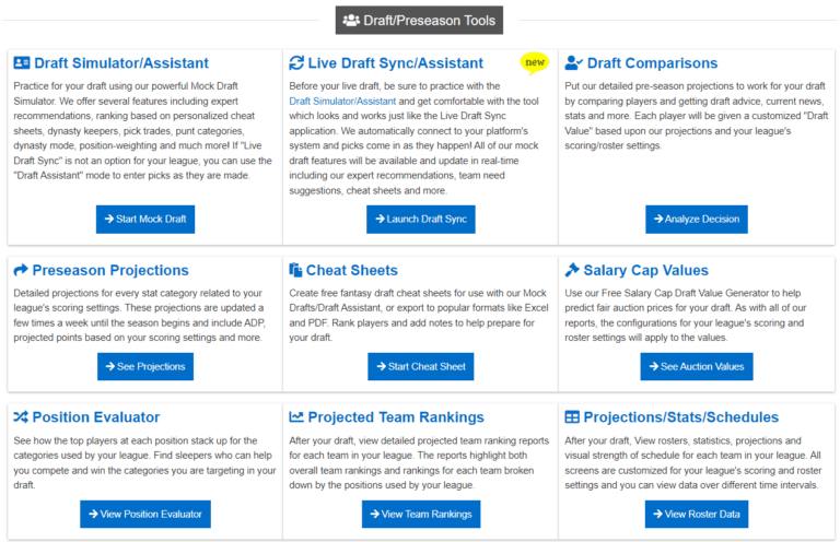 Free Fantasy Football Draft Assistant: Expert Draft Helper (2024 ...