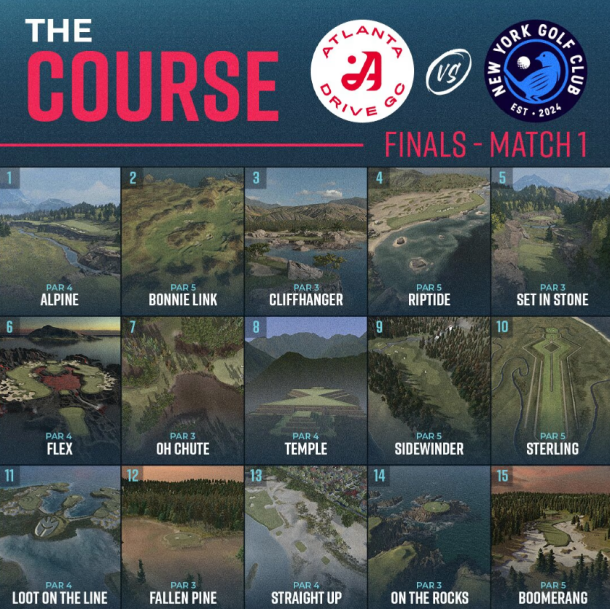 TGL Finals Betting Preview: Atlanta Drive vs. New York Golf Club