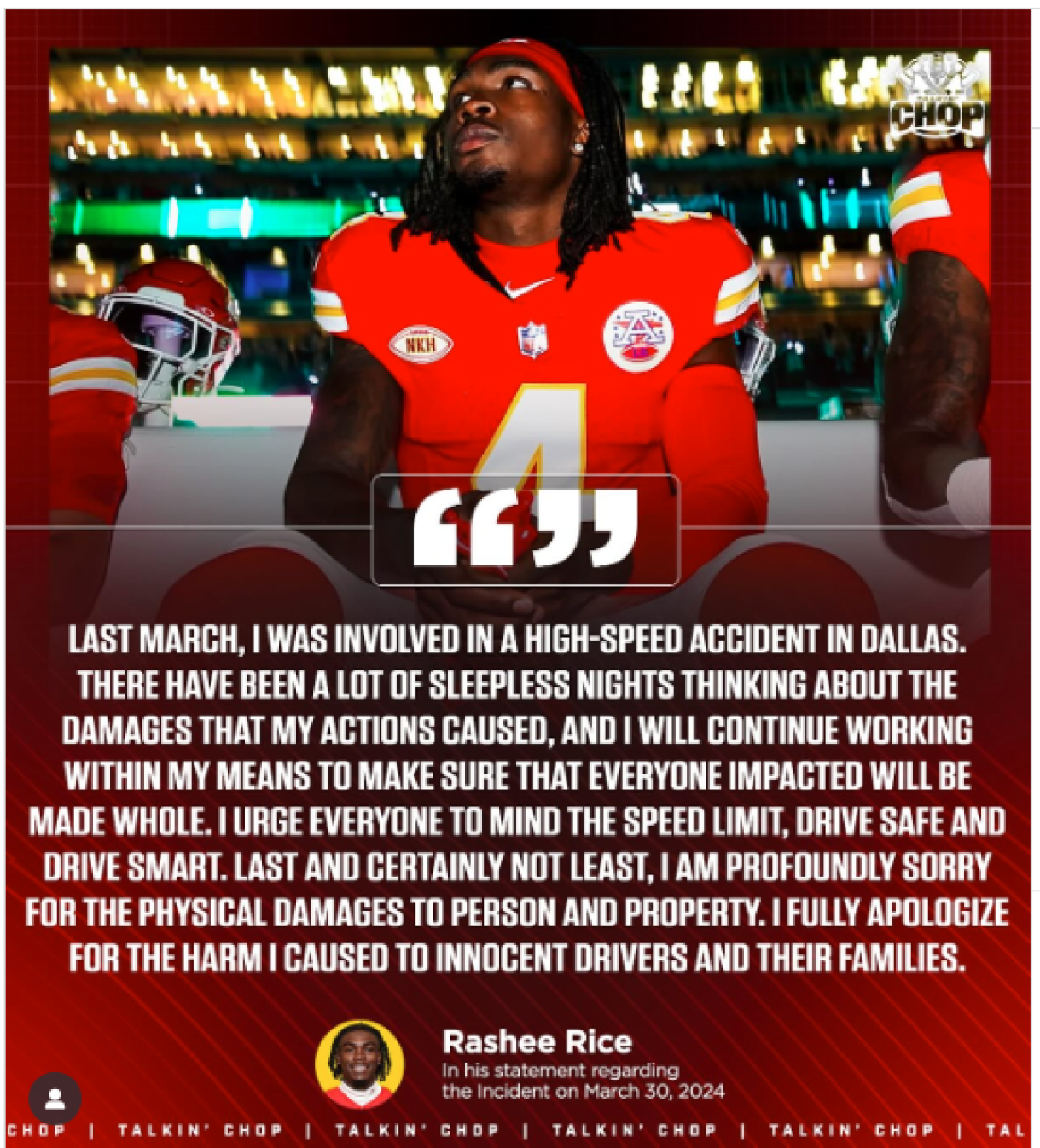 Will Rashee Rice Be Suspended? Fantasy Football Player Outlook (2025 ...